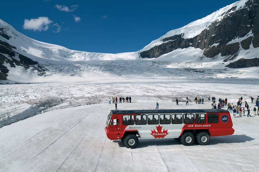 Columbia Icefield Adventure: Athabasca Glacier Tours and Viewing Platform