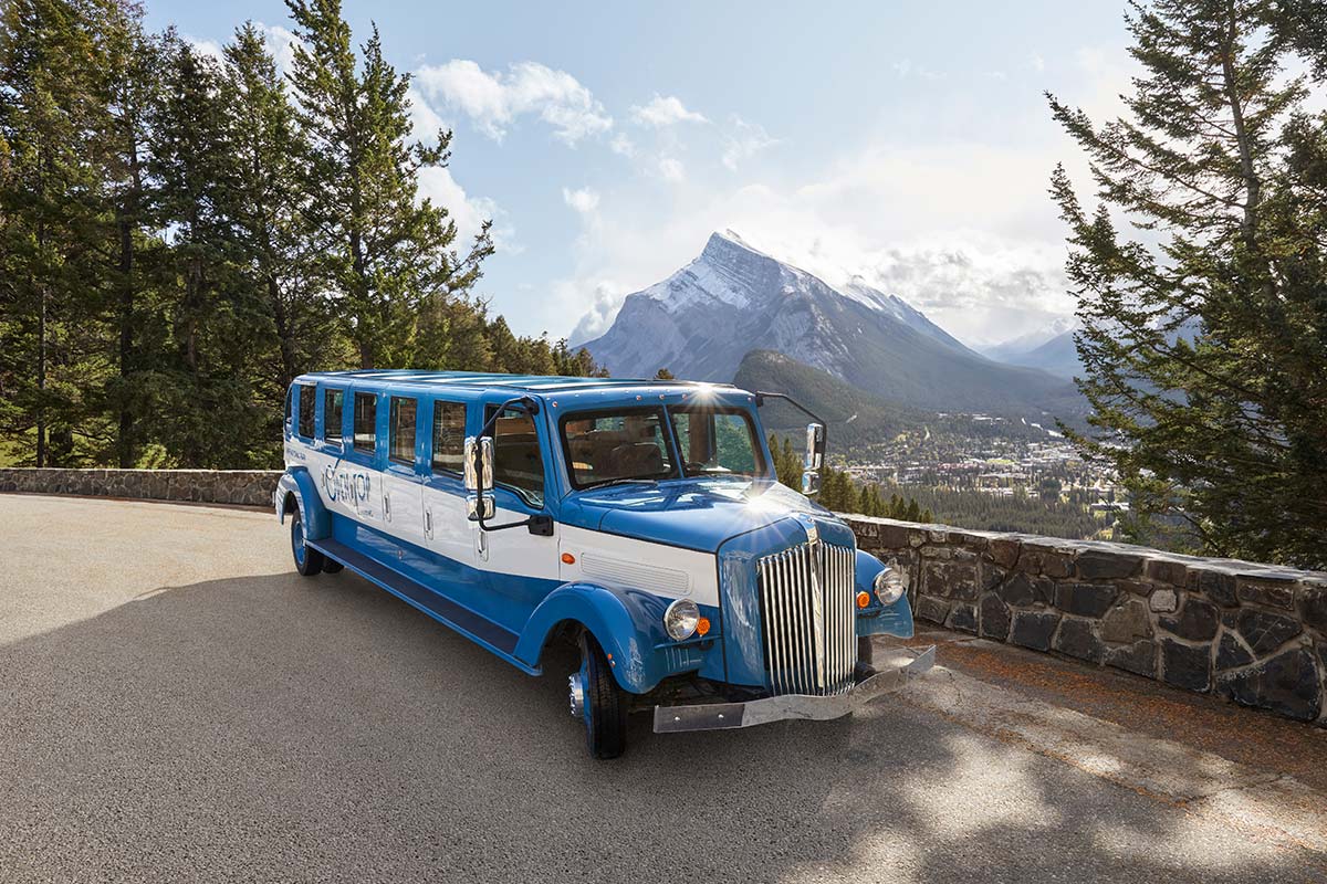 Open Top Touring: Historic-Style Sightseeing in Banff National Park