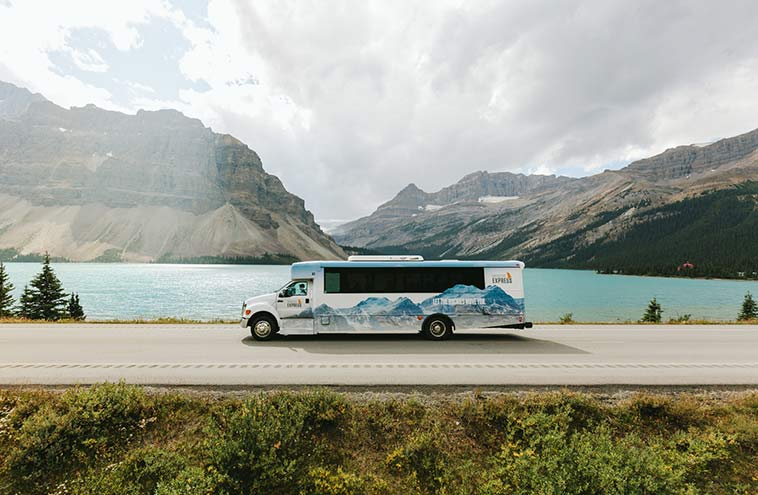 Brewster Express: Banff to Calgary Airport Shuttle Bus Transfers